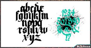 Abuse Calligraphy Font